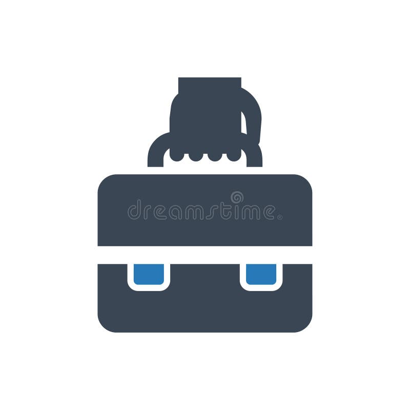 Portfolio icon stock vector. Illustration of vector - 184250187