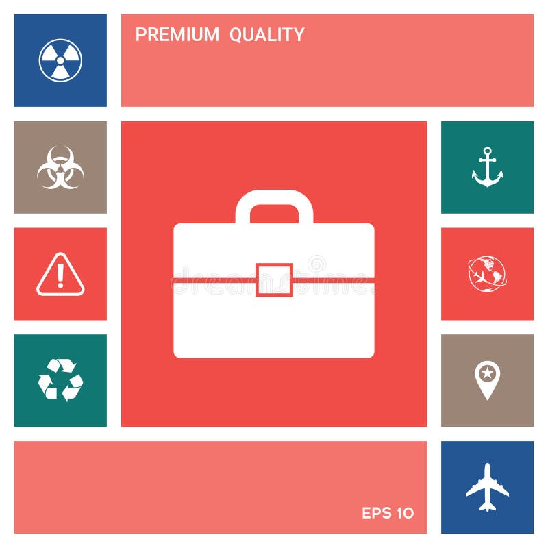 Portfolio Icon Symbol . Elements for Your Design Stock Vector ...