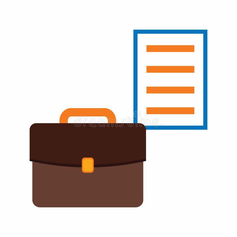 Portfolio Icon Vector Image. Stock Vector - Illustration of portfolio ...