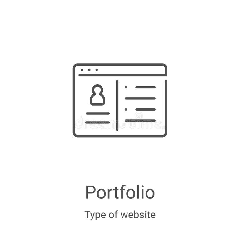 Portfolio Outline Stock Illustrations – 26,038 Portfolio Outline Stock ...