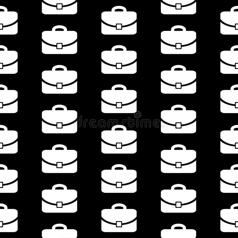 Portfolio Symbol Icon Seamless Pattern Stock Vector - Illustration of ...