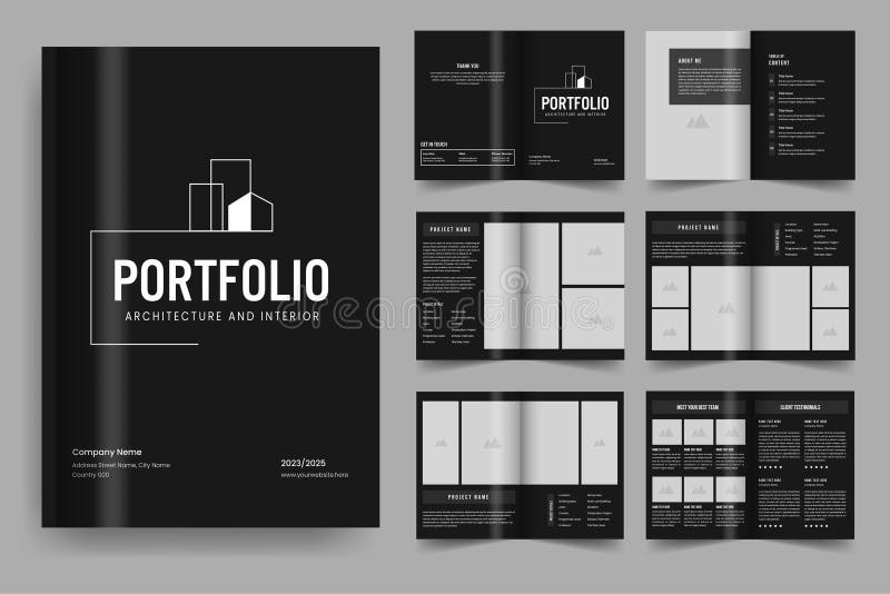 Portfolio Template Design Architecture Portfolio Interior Design ...