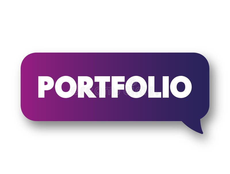 Portfolio Text Stock Illustrations – 16,255 Portfolio Text Stock ...