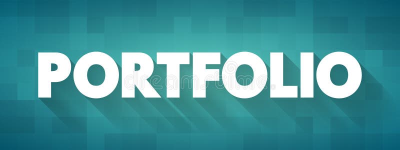 Portfolio Text Stock Illustrations – 16,255 Portfolio Text Stock ...