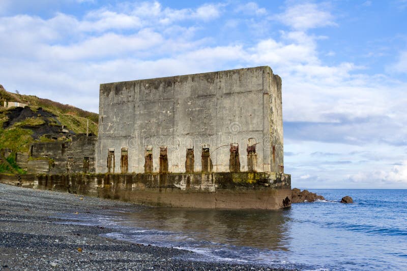Porthoustock Cornwall stock image. Image of quarrying - 29123483