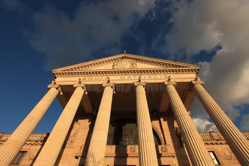 Portic Against the Sky editorial stock photo. Image of culture - 16923348