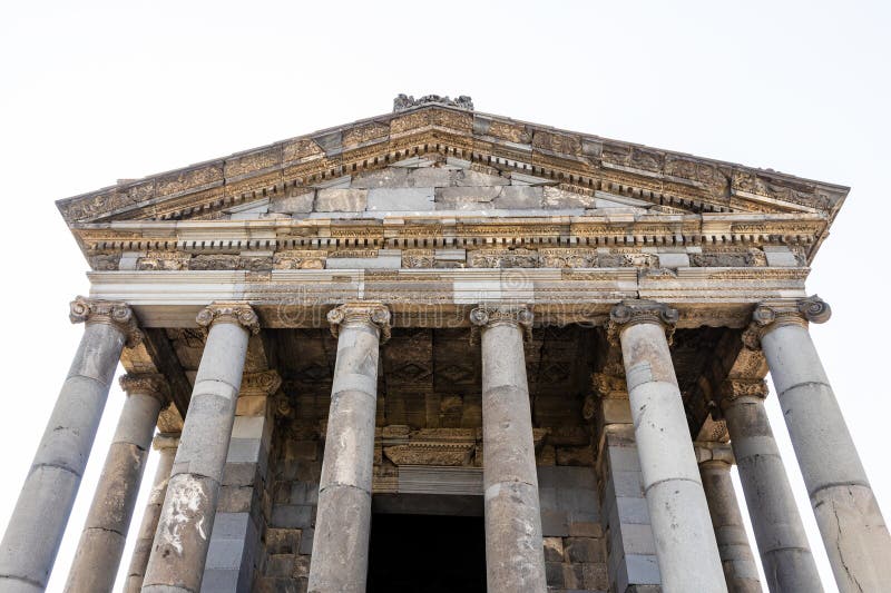 Portico of the Ancient Greek Temple Erechtheion Editorial Photo - Image ...
