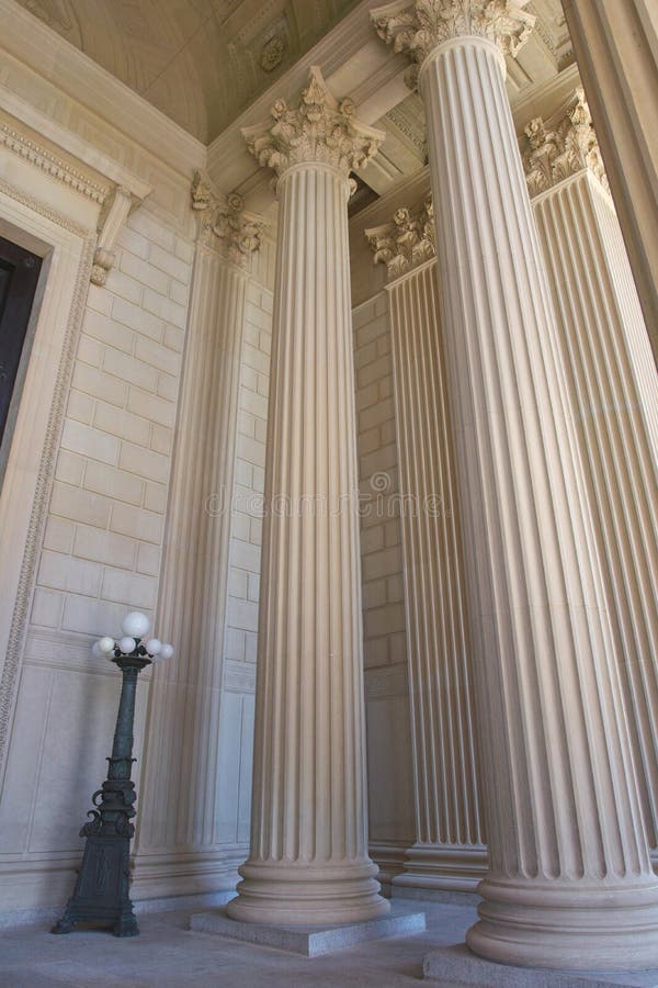 Bank Columns stock image. Image of exterior, banking, architecture - 64835