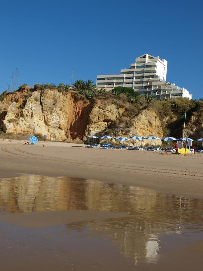 Portimao-resort on the Atlantic Coast Stock Image - Image of golden ...