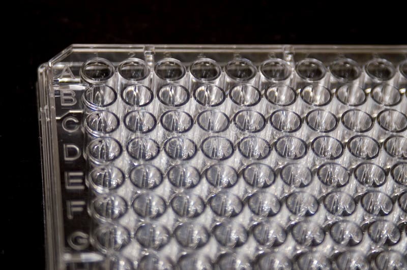 A 96-well microplate stock photo. Image of assay, biotechnology - 2311474