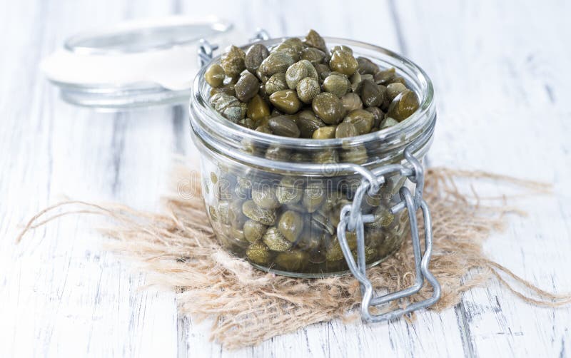 Portion of Capres stock photo. Image of salted, capers - 37432394