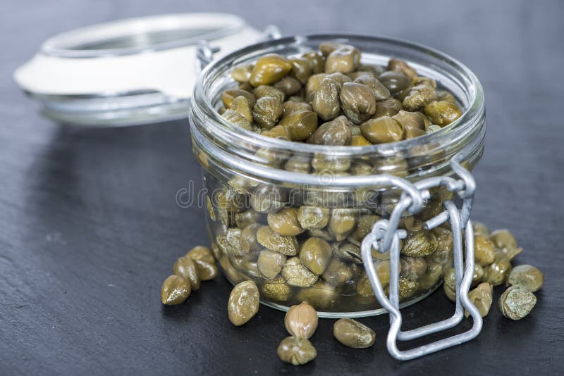 Portion of Capres stock photo. Image of natural, pickled - 37432396