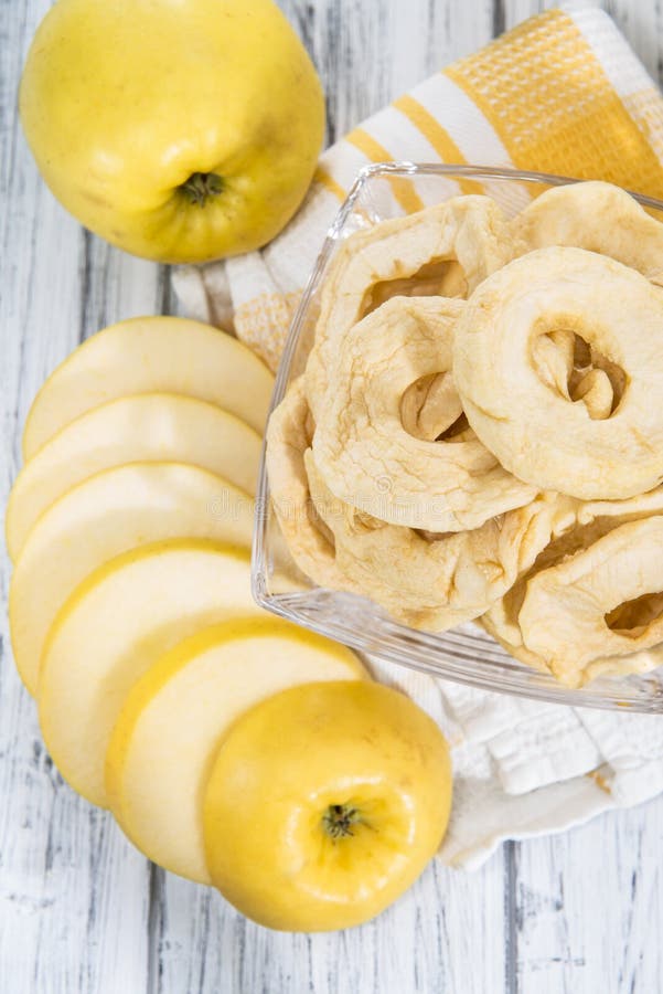 Portion of dried Apples stock image. Image of ingredient - 39405683