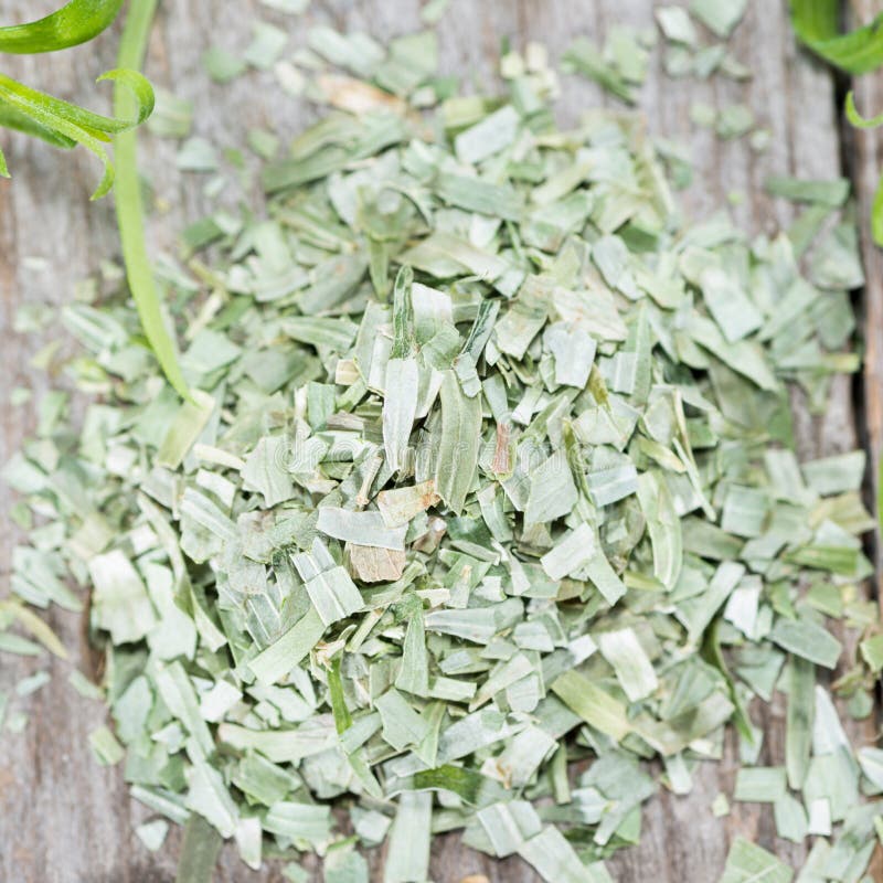 Portion of dried Tarragon stock photo. Image of closeup - 39405674