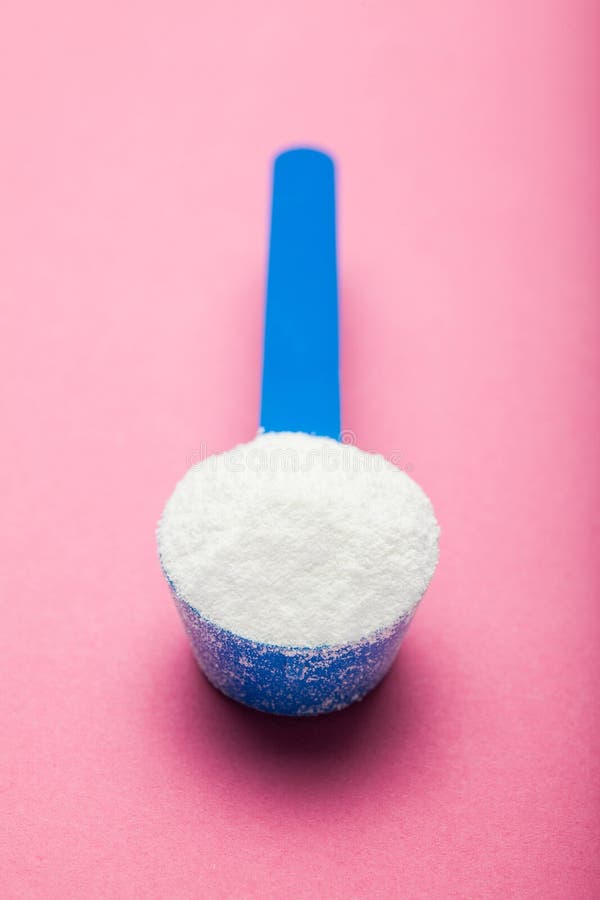 Portion Dry Infant Formula Pink Background Stock Photos - Free ...