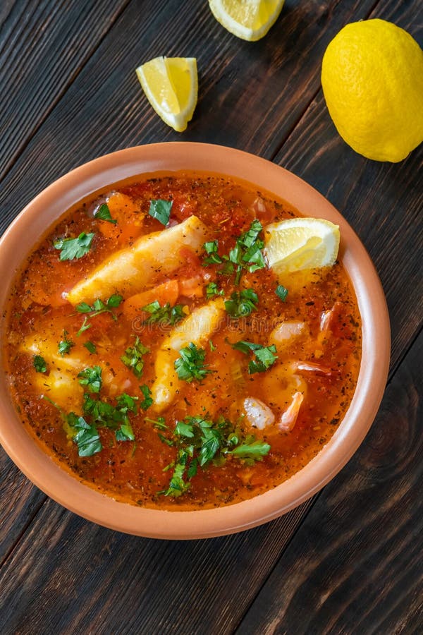 Portion os Psarosoupa stock photo. Image of cuisine - 271627768