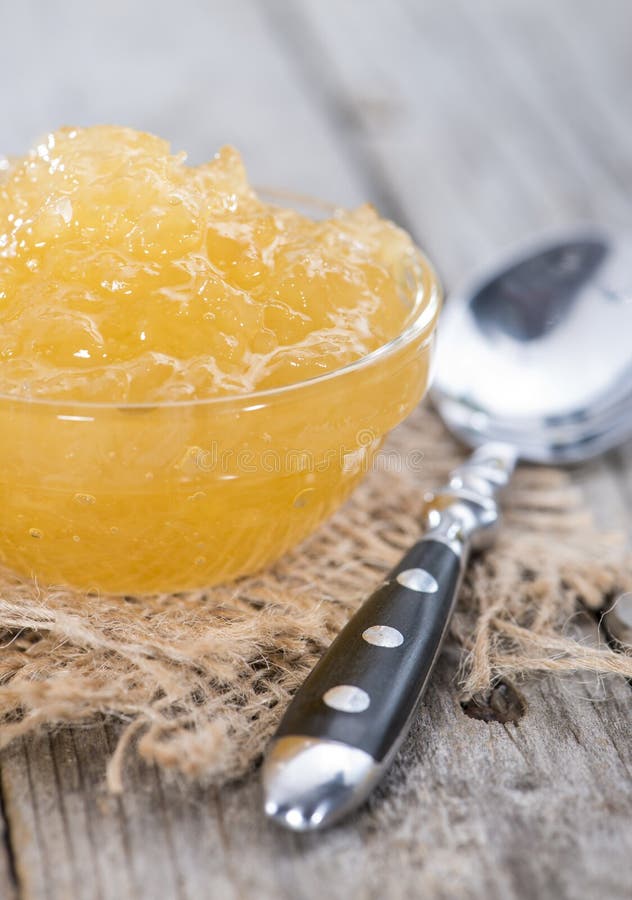 Portion of Pineapple Jam stock image. Image of pineapples - 36352517