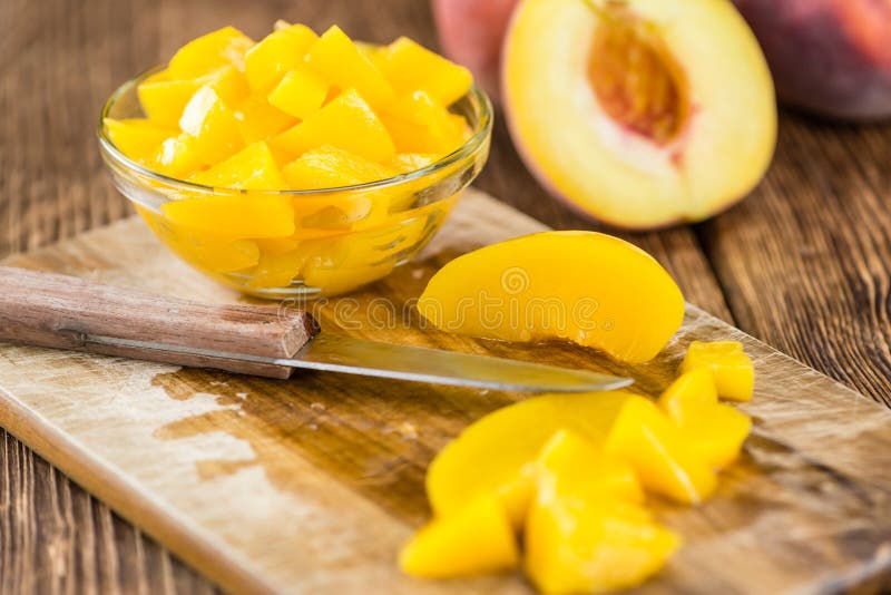 Preserved Peaches stock image. Image of canning, homemade - 75929705