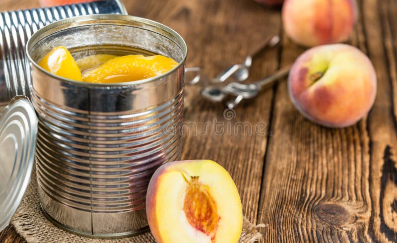 Preserved Peaches stock image. Image of canning, homemade - 75929705