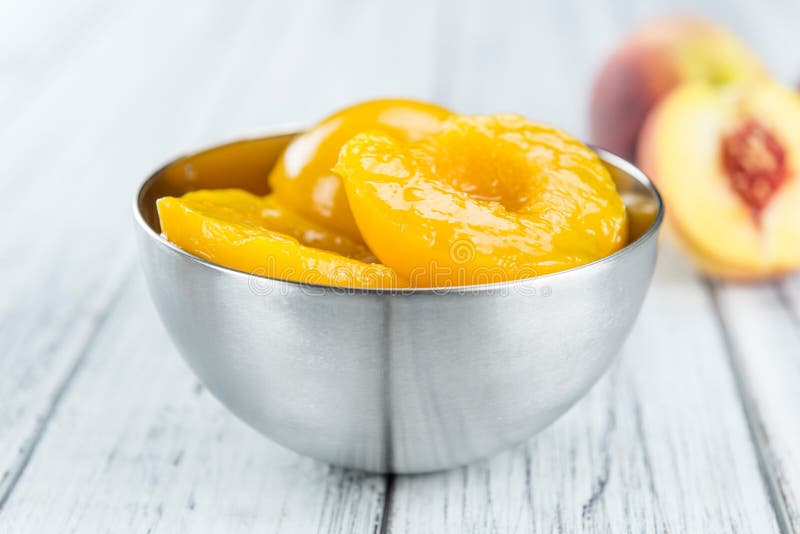 Preserved Peaches stock image. Image of canning, homemade - 75929705