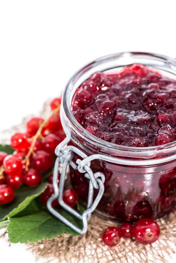 Portion of Red Currant Jam stock image. Image of marmalade - 33018817