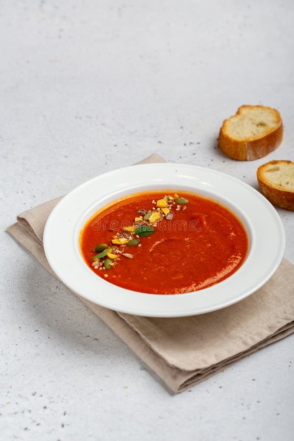 Portion of vegetable soup stock photo. Image of cheese - 166558912