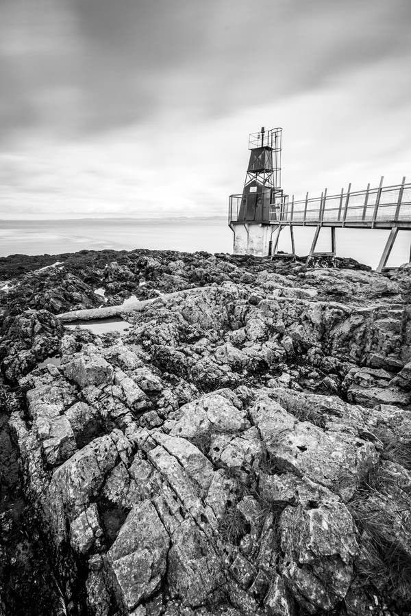 Portishead Point Lighthouse, Portishead Stock Photo - Image of point ...