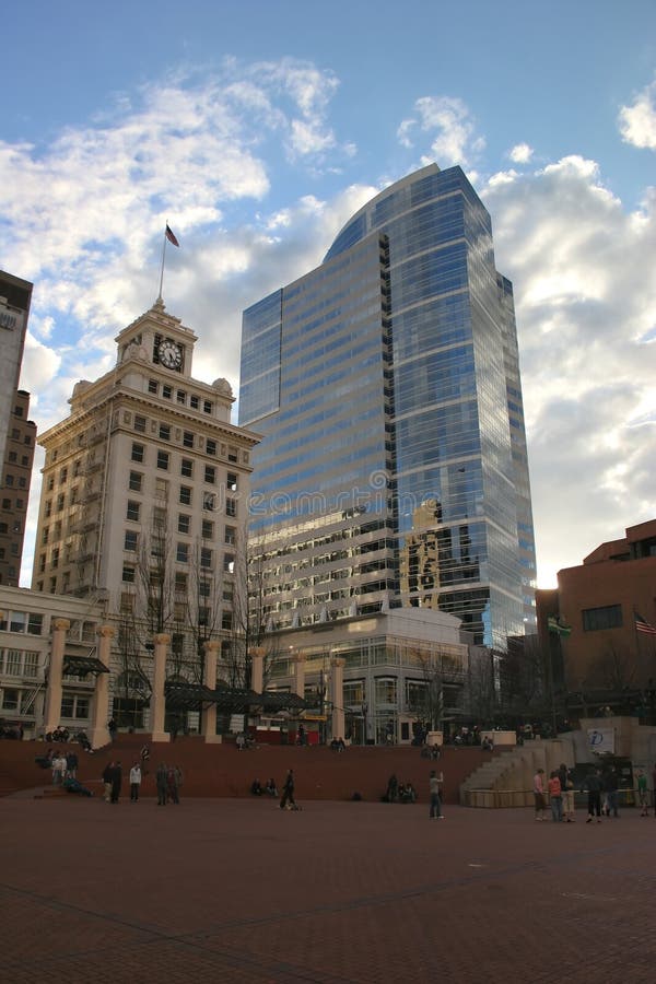 Portland stock photo. Image of community, portland, buildings - 1546102