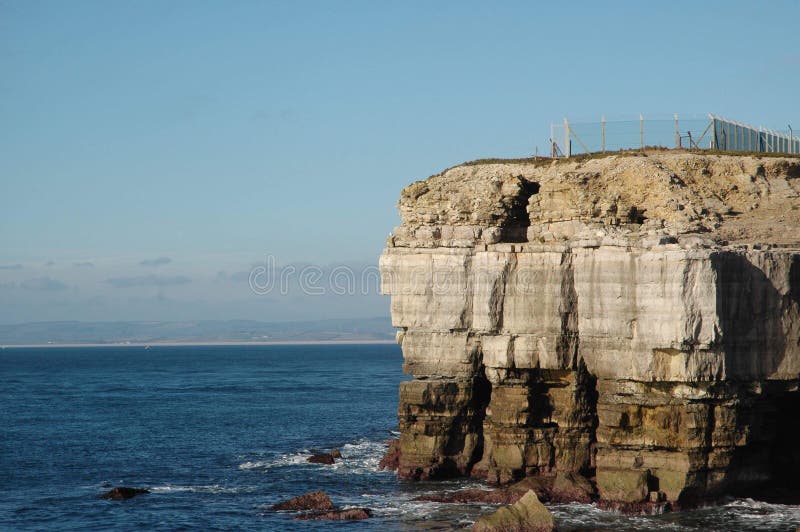Portland bill stock image. Image of ocean, klippe, portland - 107700507