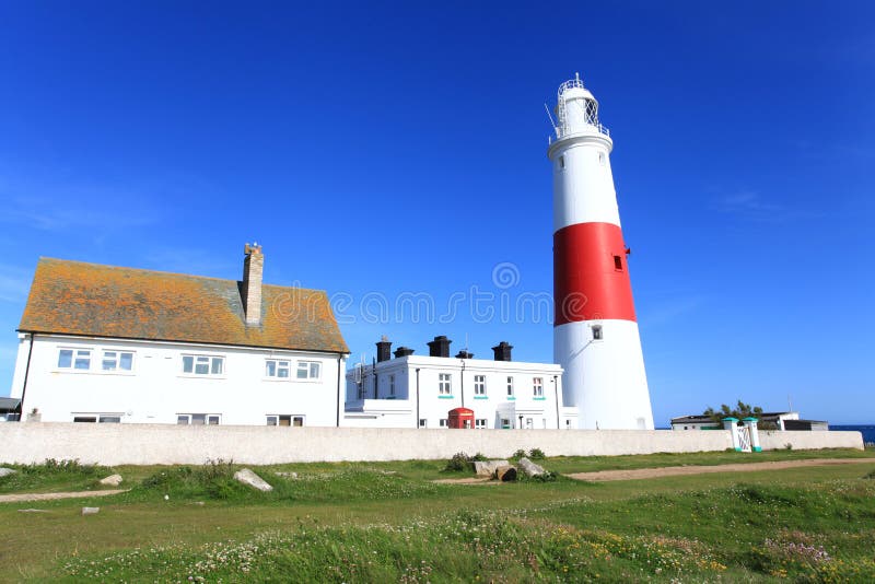 Portland Bill Light House stock photo. Image of coastal - 28204718
