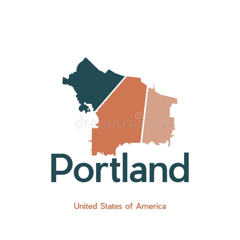 Tourist Map Portland Stock Illustrations – 54 Tourist Map Portland ...