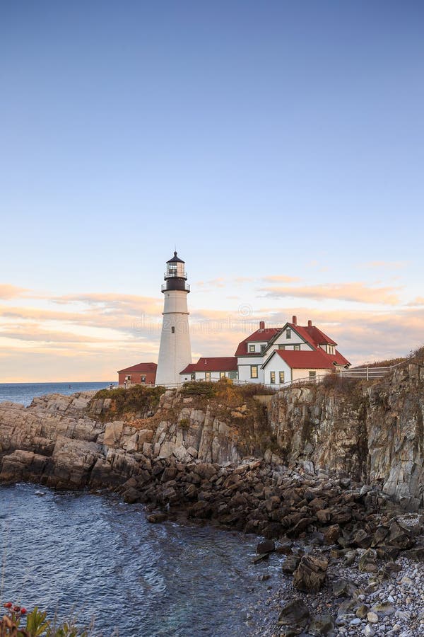 The Portland Head Light stock photo. Image of landmark - 69084296