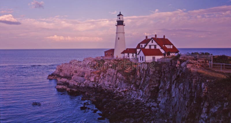 Portland lighthouse stock photo. Image of awesome, historic - 11879934