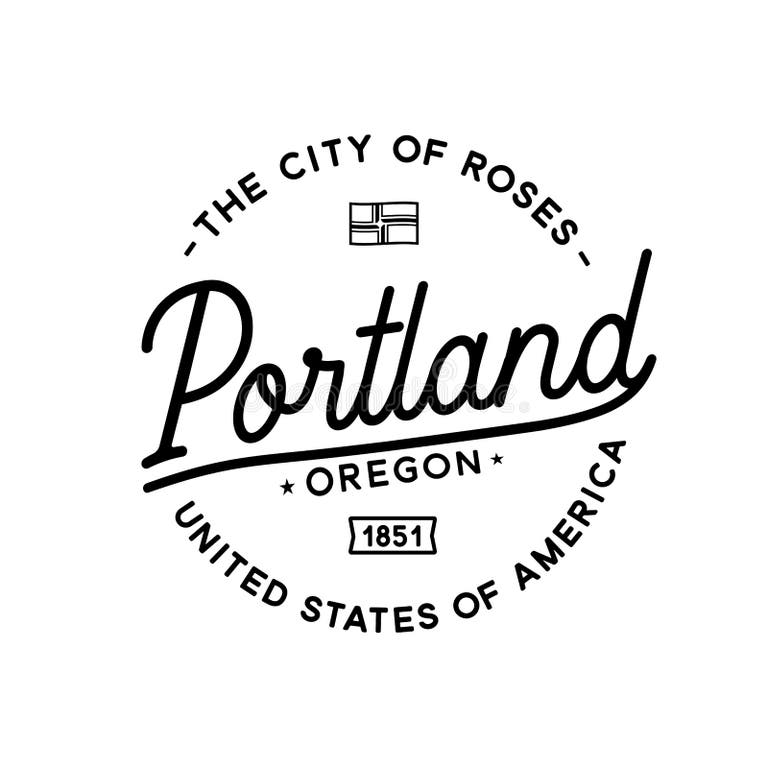 Portland Logotype Stock Illustrations – 72 Portland Logotype Stock ...