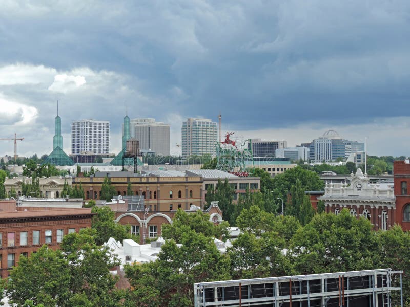 Portland, Oregon, Sign stock image. Image of neon, portland - 23663885