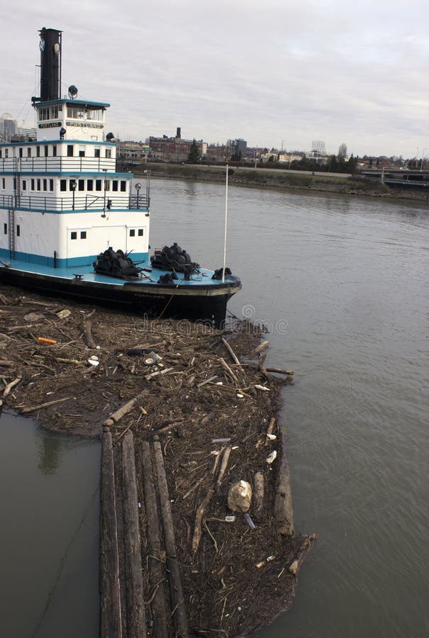 Portland Steamboat stock image. Image of rubbish, tour - 23334117