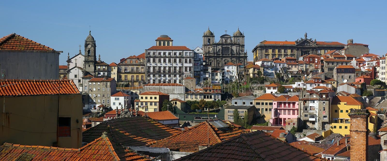 Buildings in the Historic City of Porto Stock Image - Image of urban ...