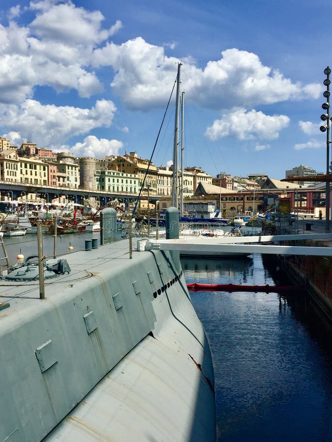 Porto Antico stock photo. Image of genoa, antico, view - 131652236