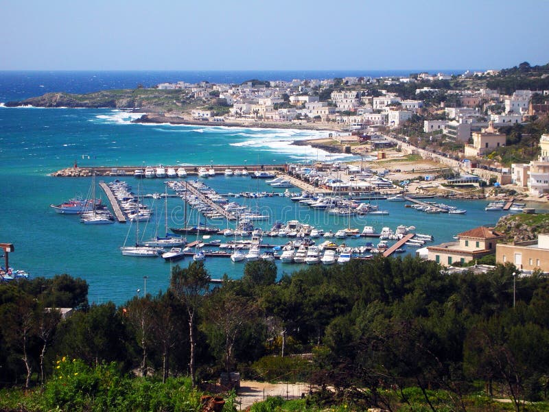 Porto Della Santa Maria Di Leuca Fotografia Stock - Immagine di ...