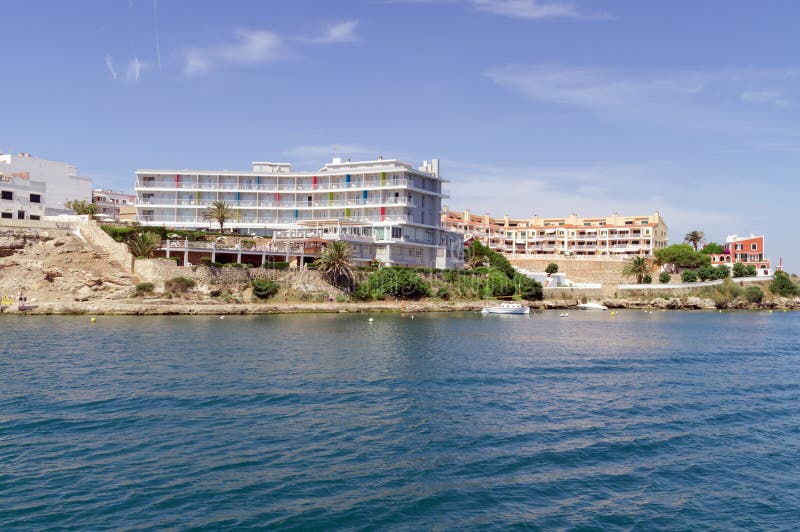 Porto di Mahon in Menorca fotografia stock editoriale. Immagine di ...