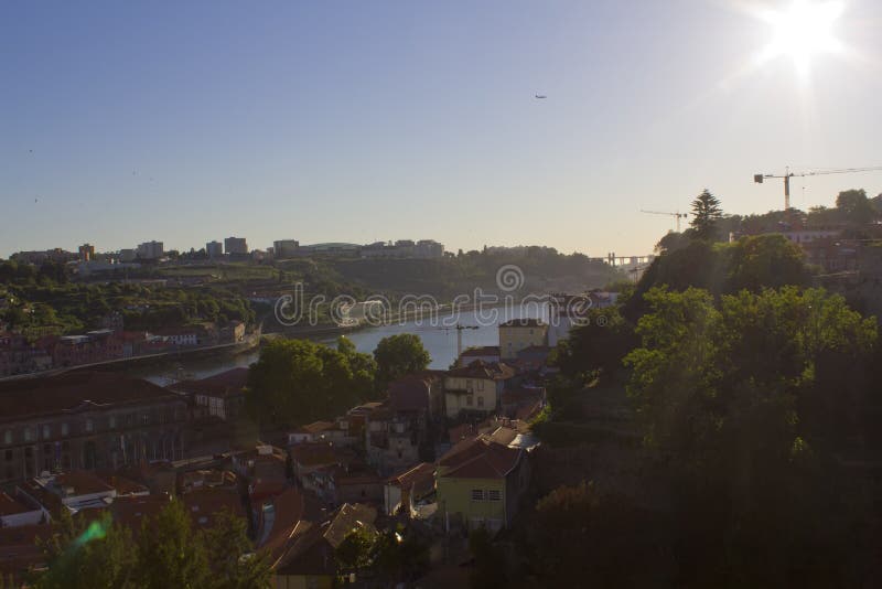 Porto Landscape stock image. Image of mediterranean, aerial - 94937435