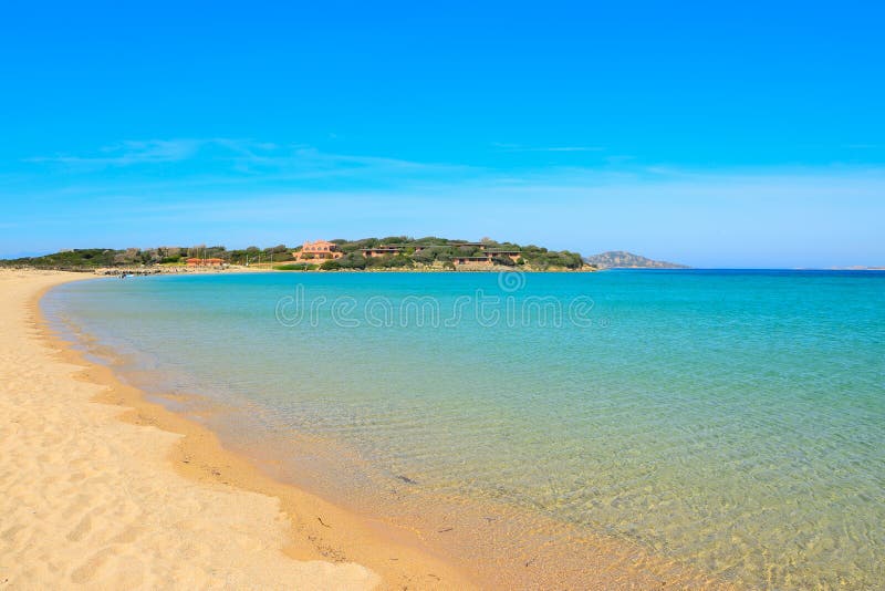 Porto Pollo Shore, Sardinia Stock Image - Image of beach, cliff: 54311999