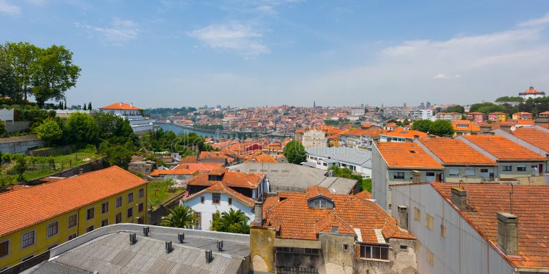Porto in a summer day stock photo. Image of city, porto - 61465572