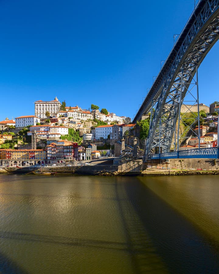 Porto view stock photo. Image of ribeira, building, historic - 54835182