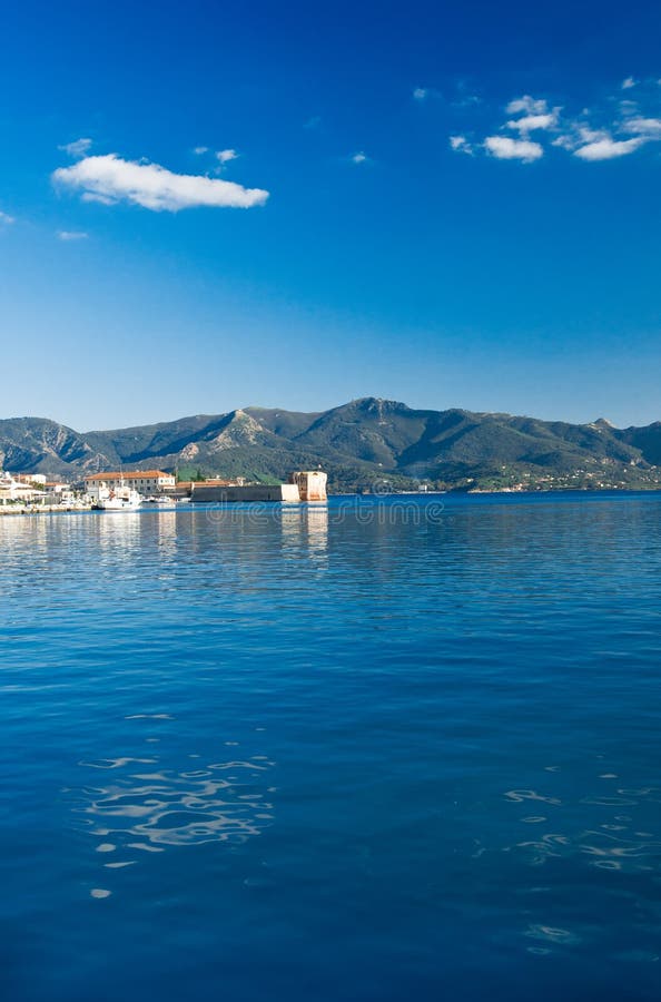 Portoferraio, Isle of Elba, Tuscany Stock Image - Image of vessel ...
