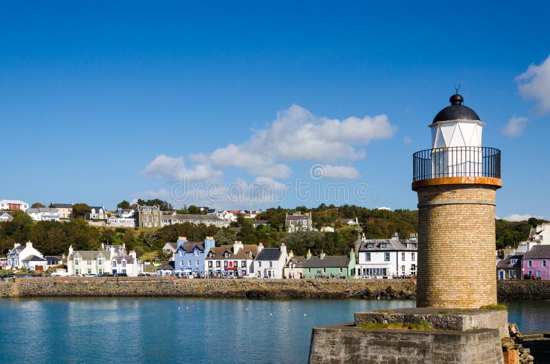 Portpatrick stock photo. Image of scotland, typical, water - 53243266