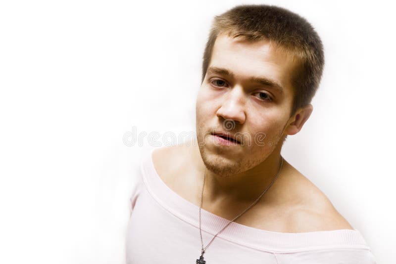 Portrain angry man stock photo. Image of beautiful, attitude - 2468708