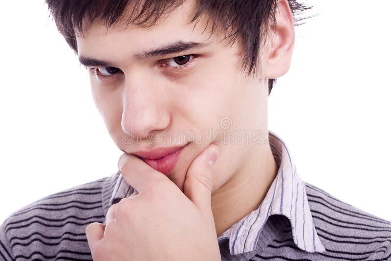 Portrait stock image. Image of contact, portrait, handsome - 10948863