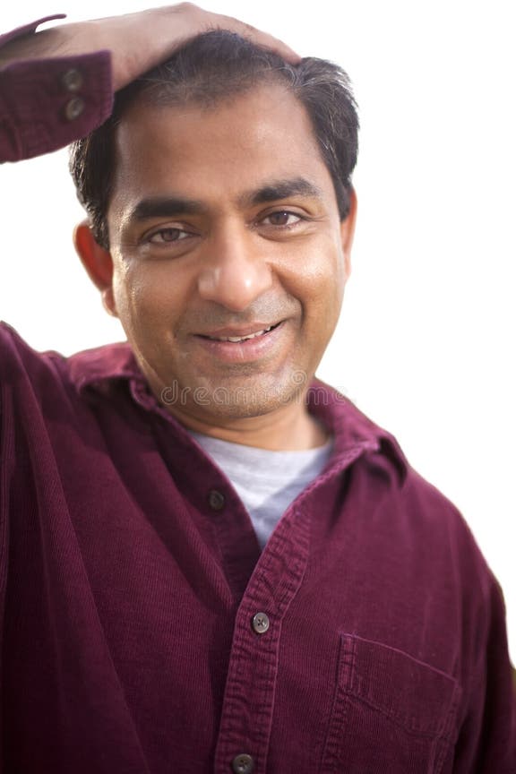 Portrait stock photo. Image of normal, male, grey, handsome - 20784808