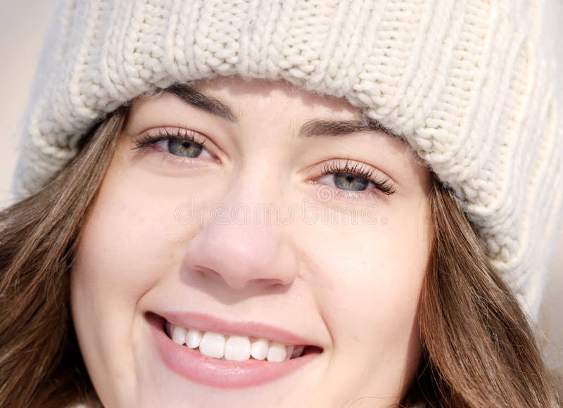 Portrait stock image. Image of cold, human, laughing - 23780093